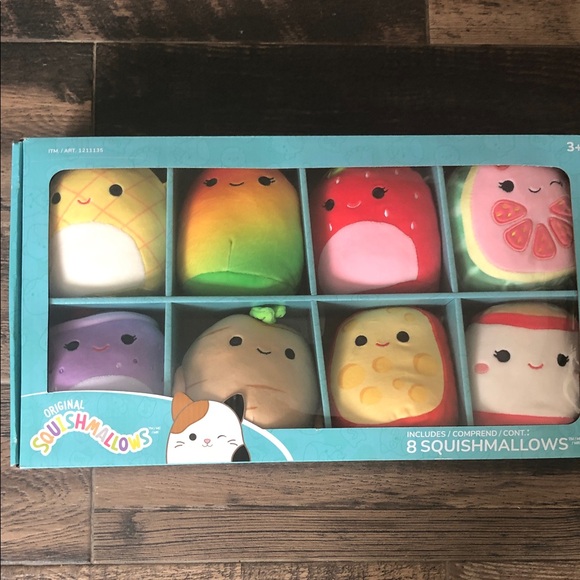 Squishmallows | Toys | Squishmallows Colorful 8piece Plush Collection ...